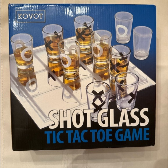 OVO | Games | Kovot Shot Glass Tic Tac Toe Game | Poshmark
